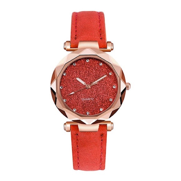 FashionAve110 | Accessories | Rose Gold Rhinestone Quartz Watchred ...